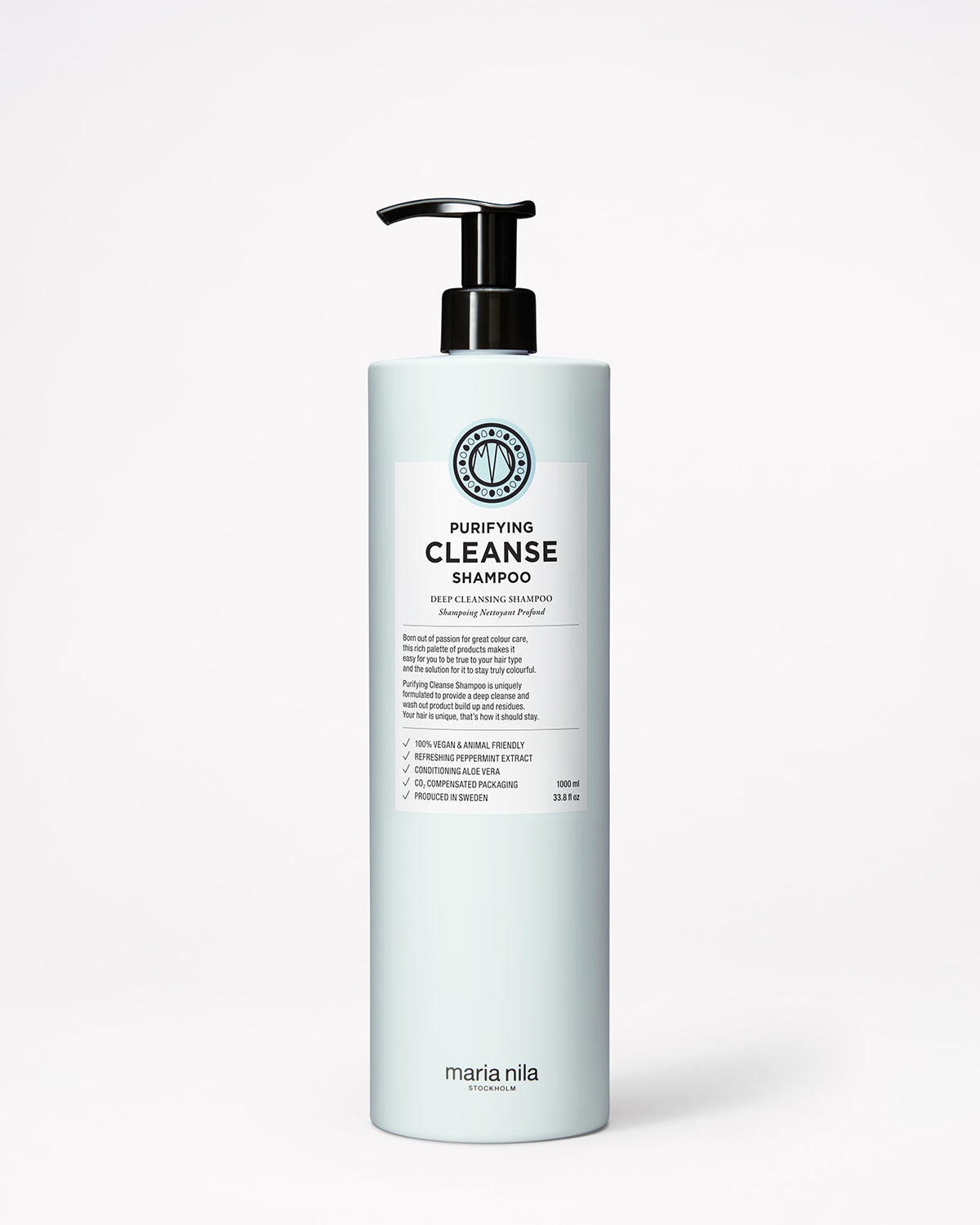 Purifying Cleanse Shampoo 1000ml – reset your hair | Maria Nila